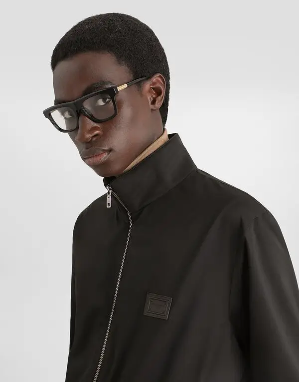 Dolce & Gabbana Nylon Zip-up Jacket