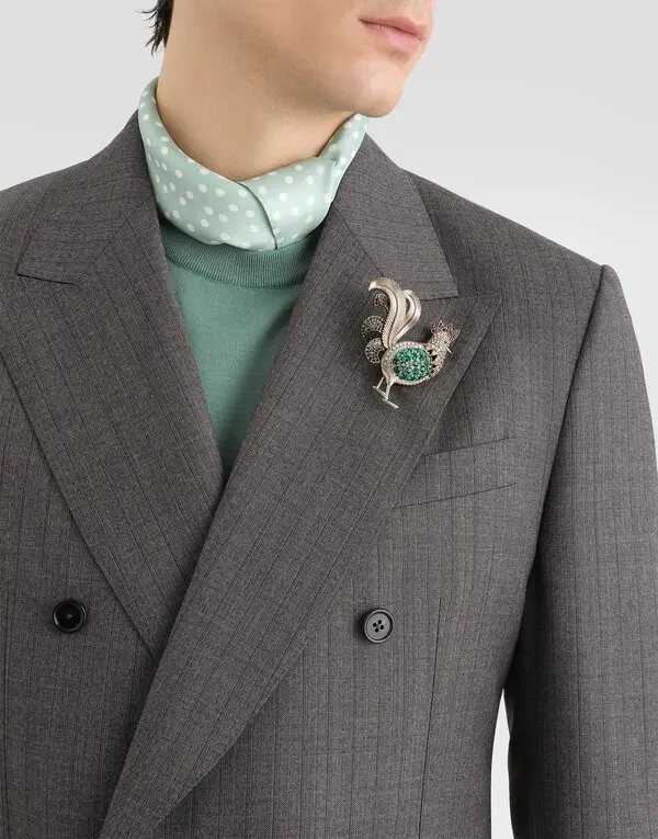 Dolce & Gabbana Rooster Brooch