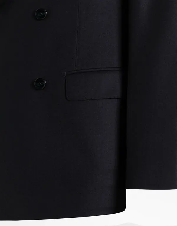 Dolce & Gabbana Martini Light Double-breasted Wool Jacket