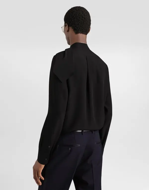 Dolce & Gabbana Crêpe De Chine Martini Shirt