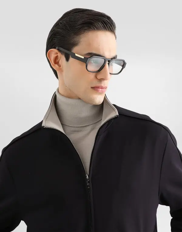 Dolce & Gabbana Jersey Zip-up Sweatshirt