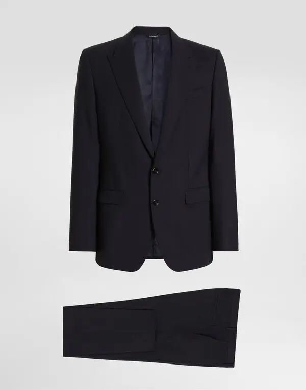 Dolce & Gabbana Single-breasted Martini Light Wool Gabardine Suit