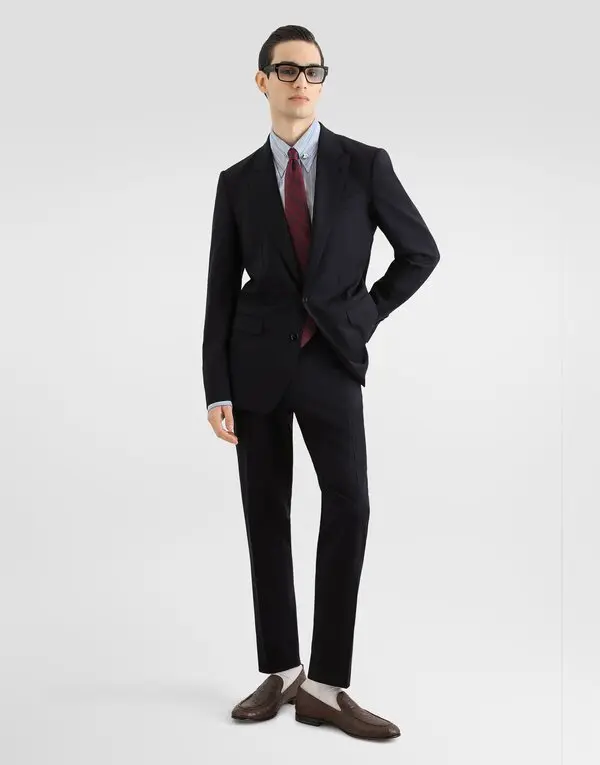 Dolce & Gabbana Single-breasted Martini Light Wool Gabardine Suit