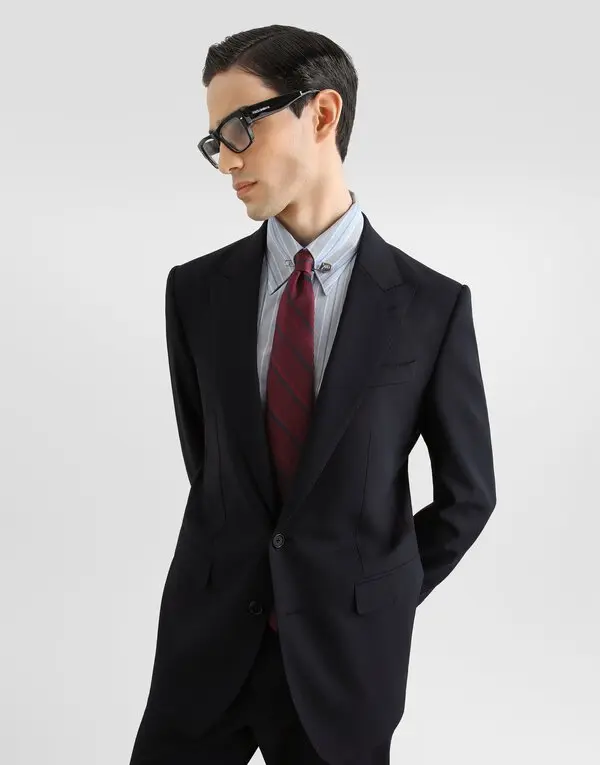 Dolce & Gabbana Single-breasted Martini Light Wool Gabardine Suit