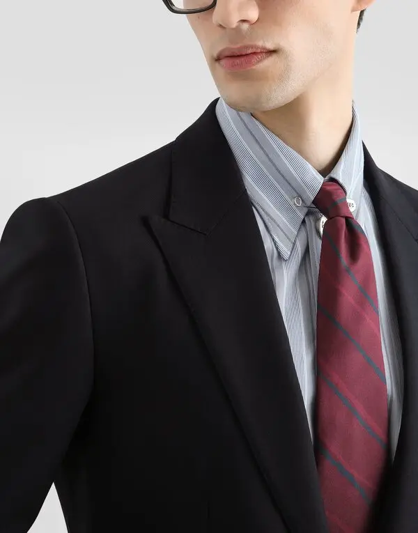 Dolce & Gabbana Single-breasted Martini Light Wool Gabardine Suit