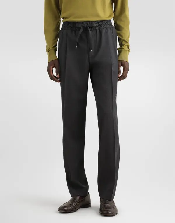 Dolce & Gabbana Flannel Jogging Trousers