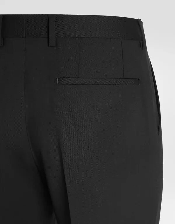 Dolce & Gabbana Wool Gabardine Trousers