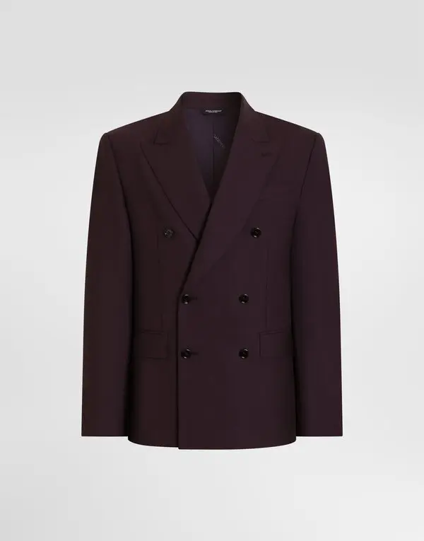 Dolce & Gabbana Sicilia Light Double-breasted Wool Jacket