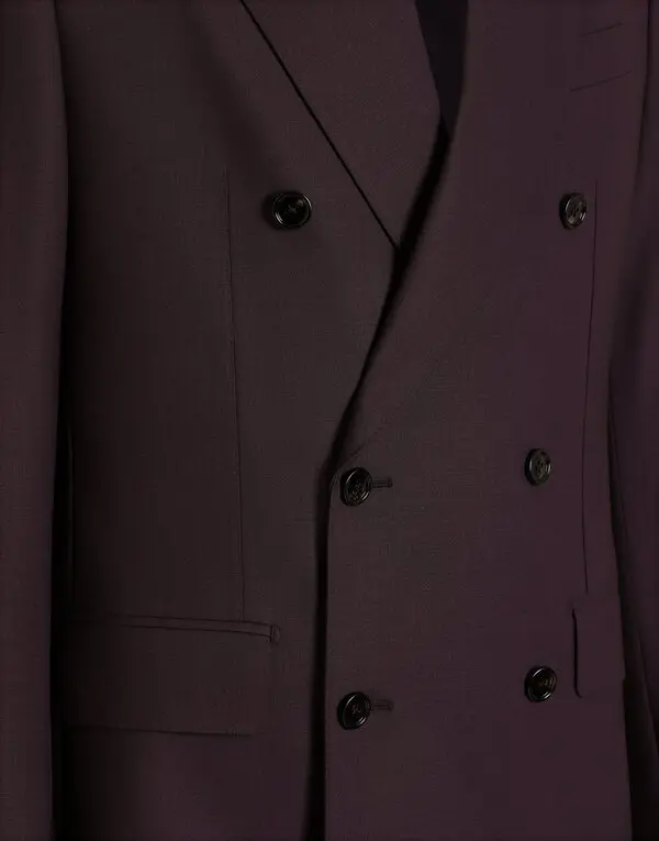 Dolce & Gabbana Sicilia Light Double-breasted Wool Jacket