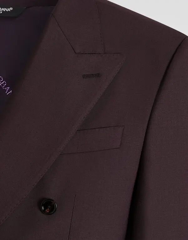 Dolce & Gabbana Sicilia Light Double-breasted Wool Jacket