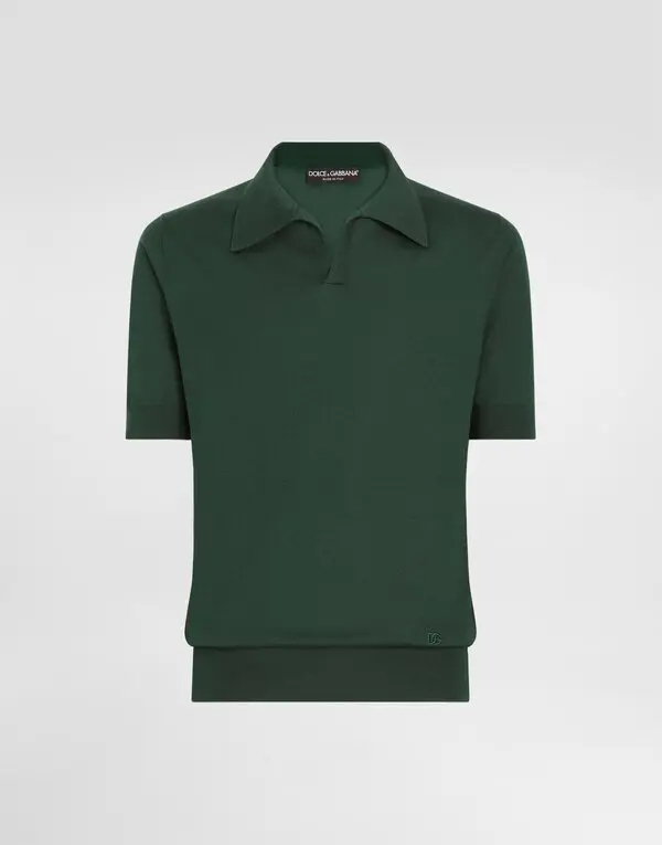 Dolce & Gabbana Knit Polo Shirt