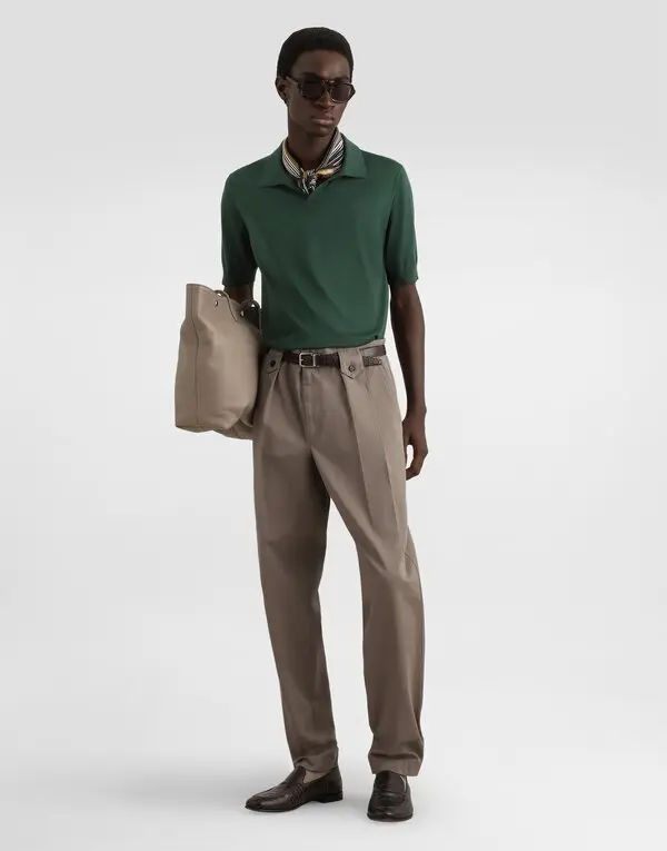 Dolce & Gabbana Knit Polo Shirt