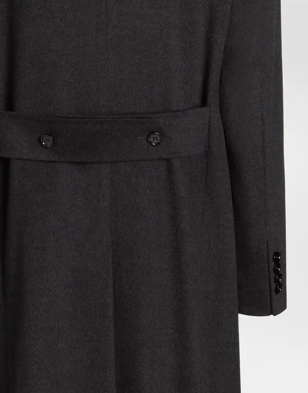 Dolce & Gabbana Single-breasted Wool Coat
