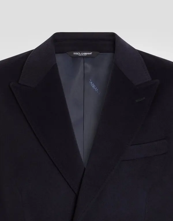 Dolce & Gabbana Single-breasted Wool Coat
