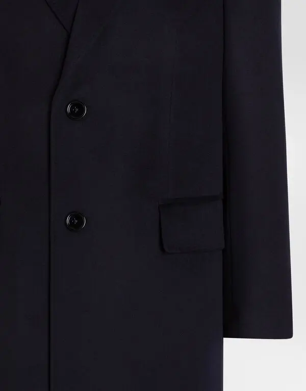 Dolce & Gabbana Single-breasted Wool Coat