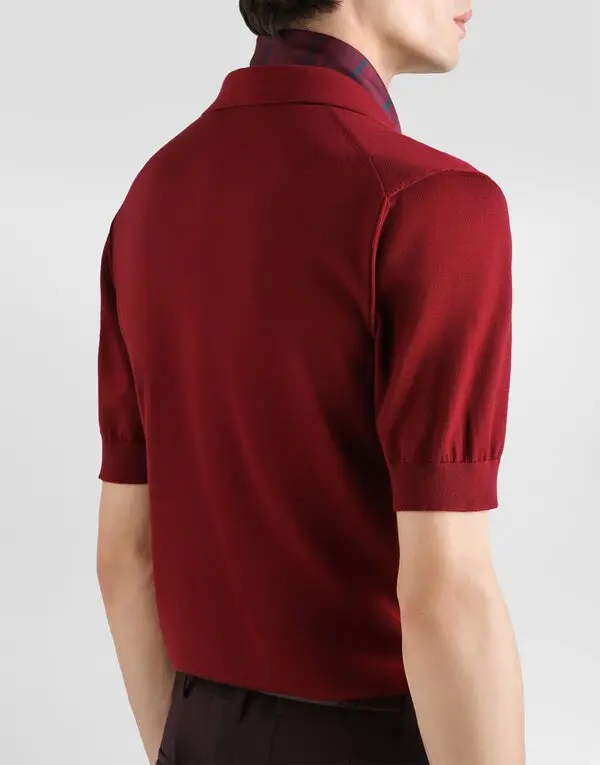 Dolce & Gabbana Cashmere Polo Shirt