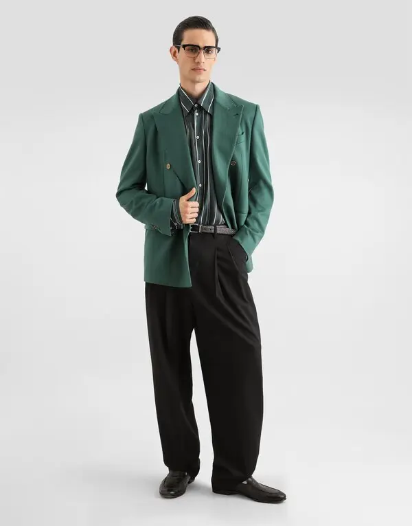 Dolce & Gabbana Sicilia Light Double-breasted Cashmere Jacket