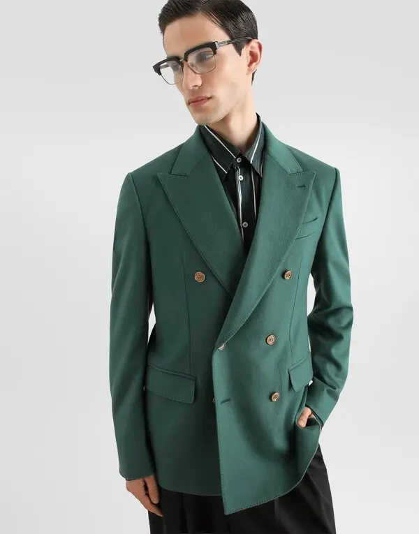 Dolce & Gabbana Sicilia Light Double-breasted Cashmere Jacket