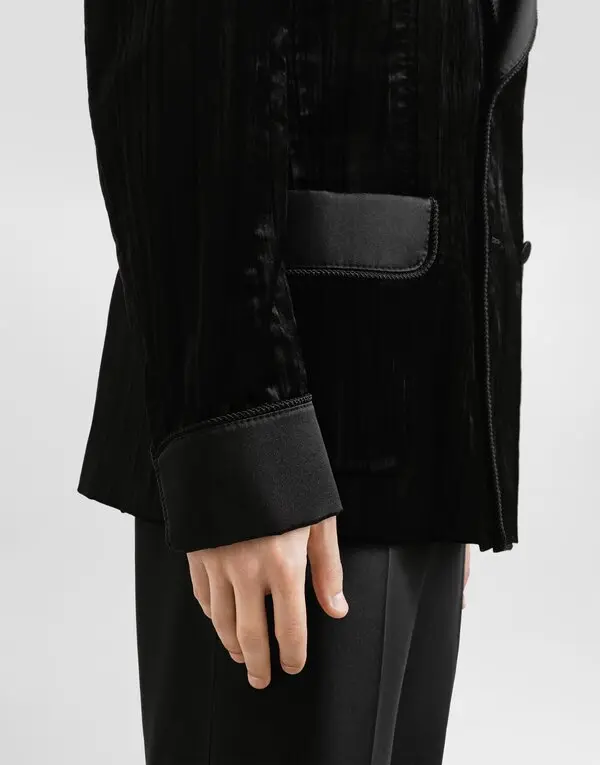 Dolce & Gabbana Double-breasted Velvet Jacket