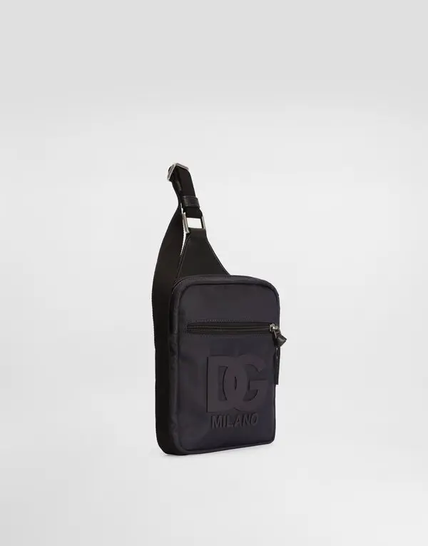 Dolce & Gabbana Nylon Waist Bag With Logo