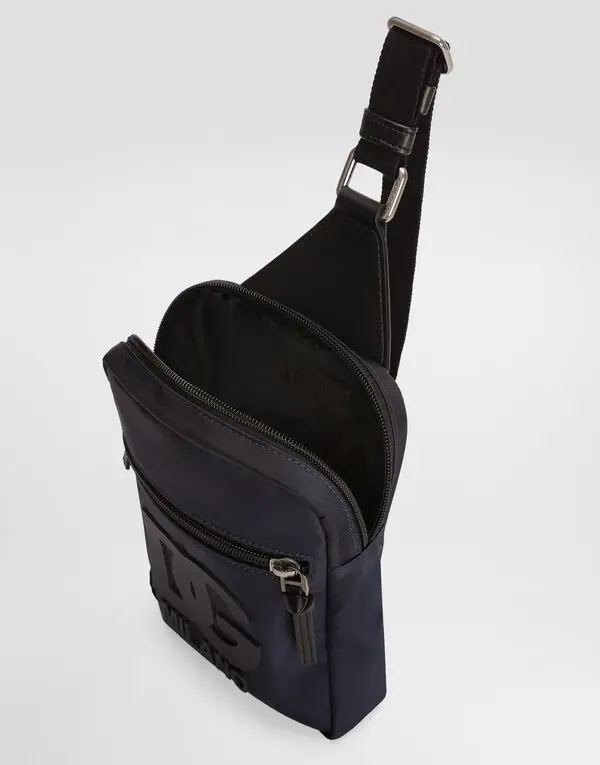 Dolce & Gabbana Nylon Waist Bag With Logo