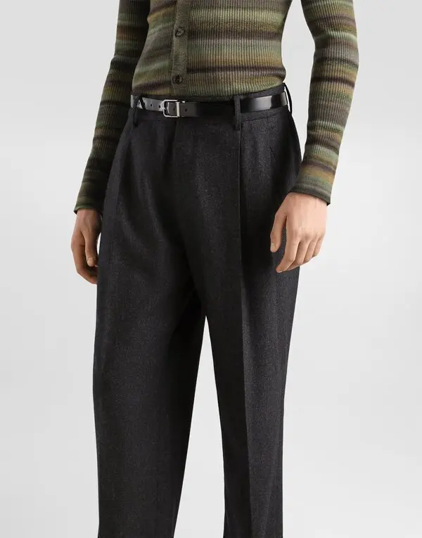 Dolce & Gabbana Wool Flannel Trousers