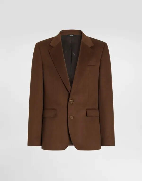 Dolce & Gabbana Sicilia Light Single-breasted Cashmere Jacket