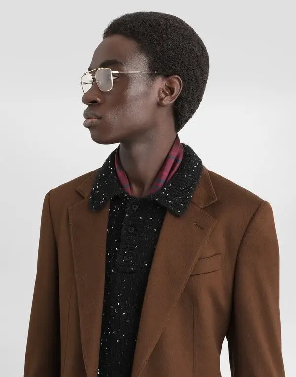 Dolce & Gabbana Sicilia Light Single-breasted Cashmere Jacket