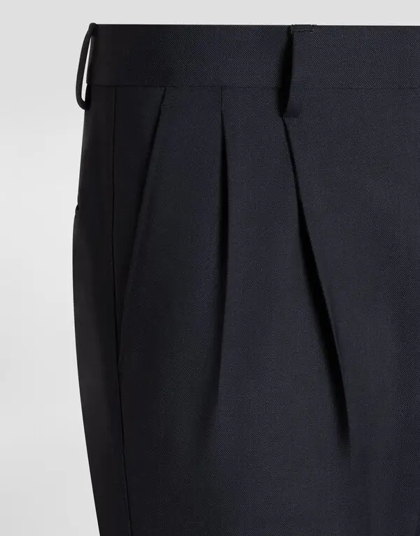 Dolce & Gabbana Wool Gabardine Trousers