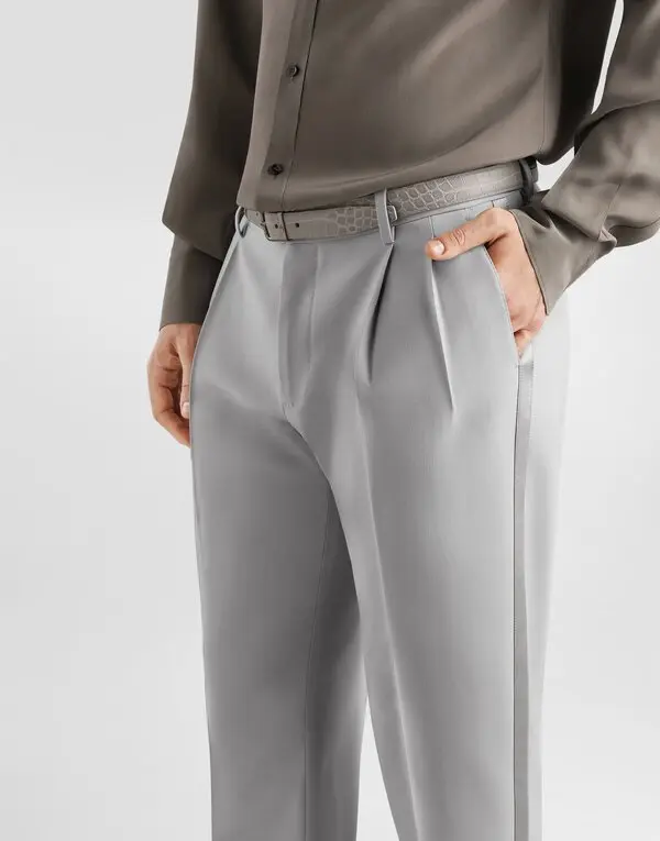 Dolce & Gabbana Micro-rib Trousers