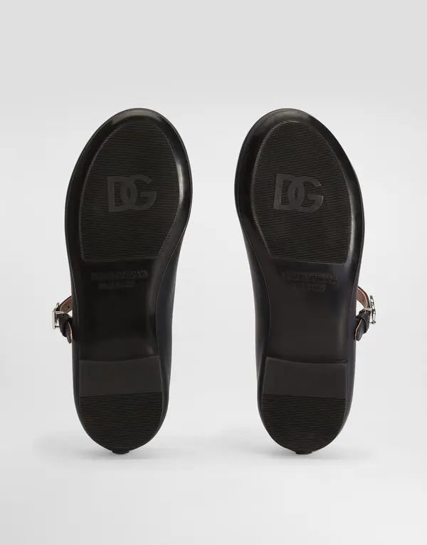 Dolce & Gabbana Nappa Leather Ballet Flats