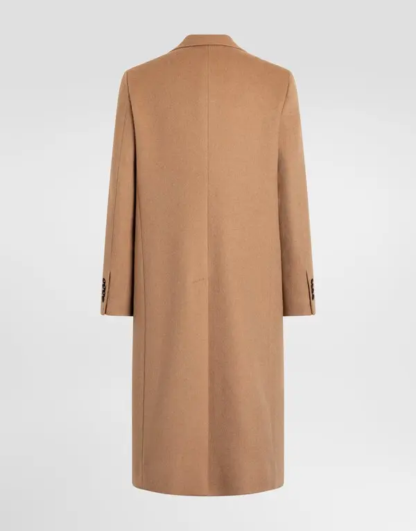 Dolce & Gabbana Double-breasted Camel Coat