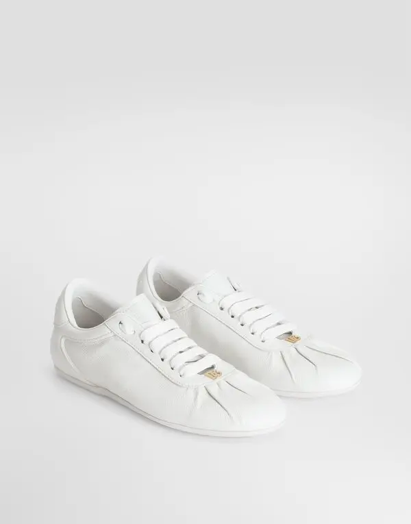 Dolce & Gabbana Ballet Sneakers In Calfskin