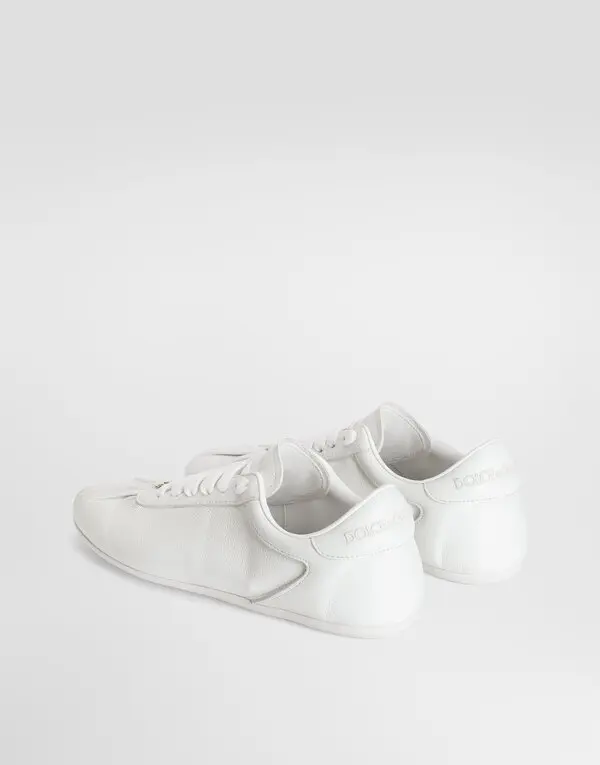 Dolce & Gabbana Ballet Sneakers In Calfskin