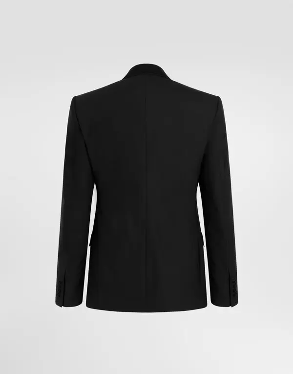 Dolce & Gabbana Single-breasted Wool Tuxedo Sicilia Light Suit