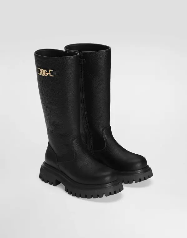 Dolce & Gabbana Calfskin Boots
