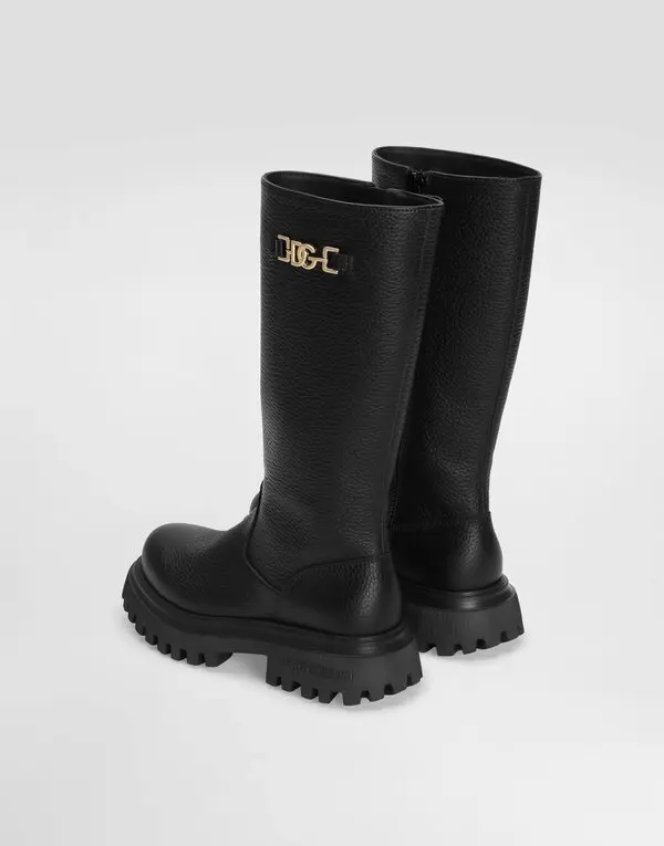 Dolce & Gabbana Calfskin Boots