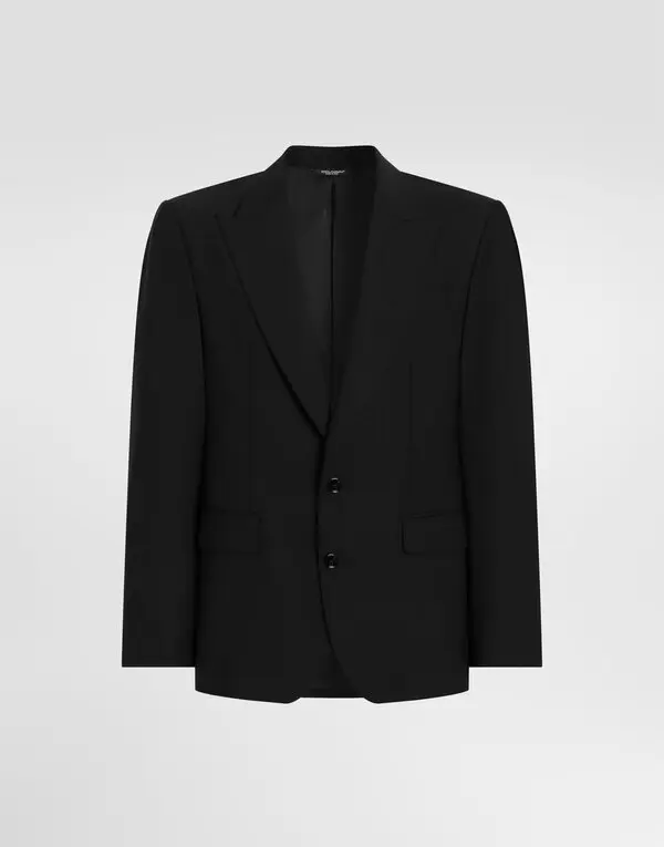 Dolce & Gabbana Sicilia Light Single-breasted Wool Jacket