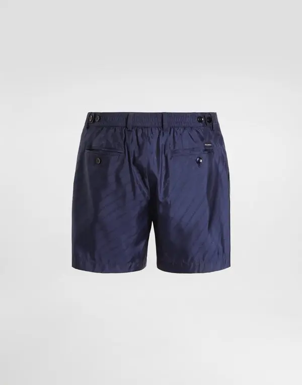 Dolce & Gabbana Jacquard Logo Swim Boxers