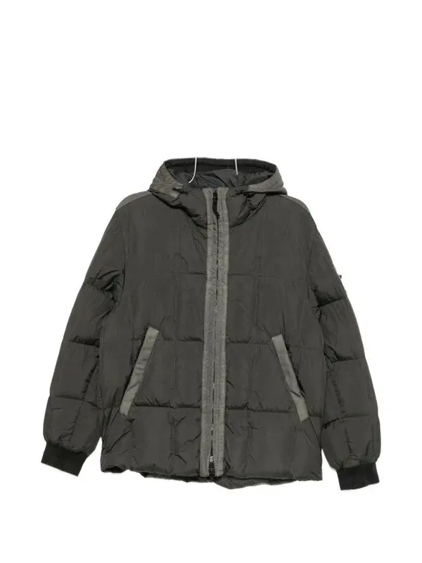 Stone Island Nylon Down Jacket - Grey