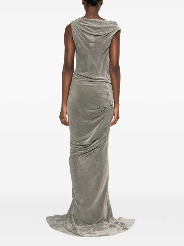 Rick Owens Draped Maxi Dress