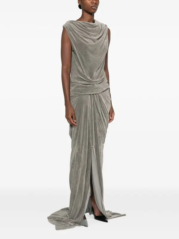 Rick Owens Draped Maxi Dress
