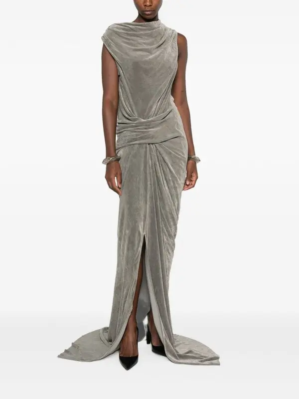 Rick Owens Draped Maxi Dress