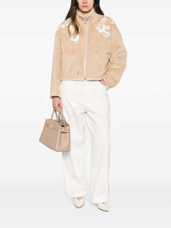 Ermanno Scervino Embroidered Blouson Jacket