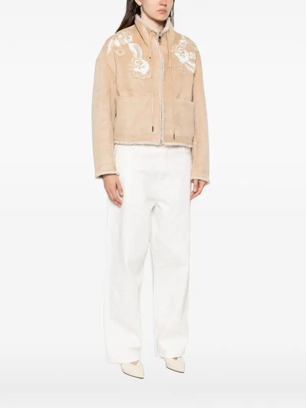 Ermanno Scervino Embroidered Blouson Jacket