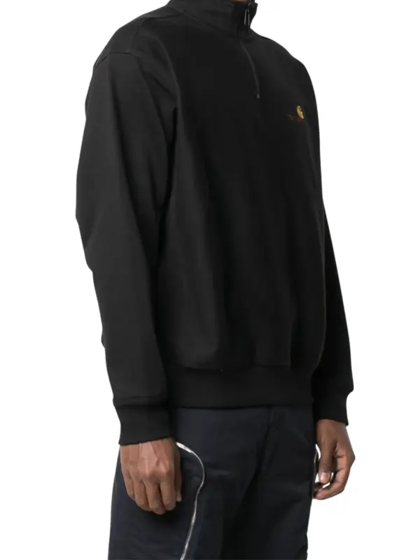 Carhartt Work In Progress Half-zip Sweatshirt With Logo