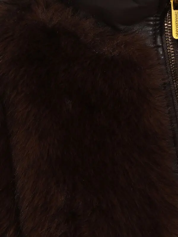 Zimmermann Valiant Faux Fur Jacket