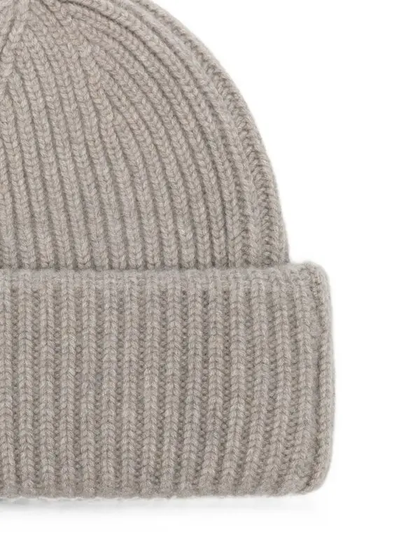 Soft Goat Cashmere Beanie - Beige