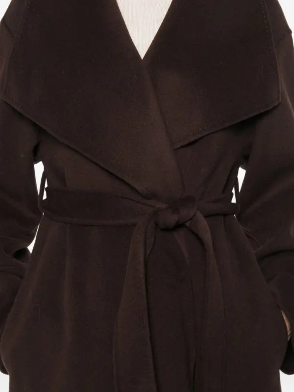 Soft Goat Wool Long Coat