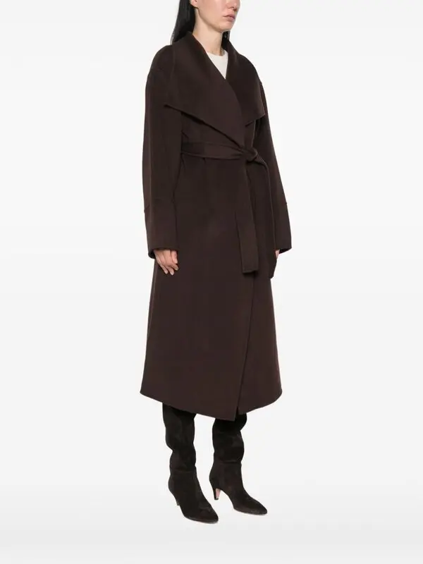 Soft Goat Wool Long Coat